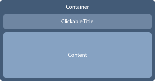 Expandable Sections Tutorial
